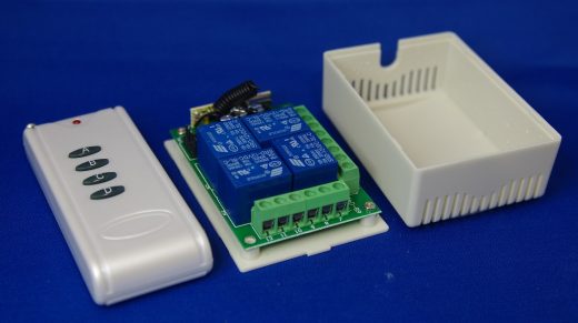 4 Channel Remote Control and Receiver - Custom Electronics, PWM ...