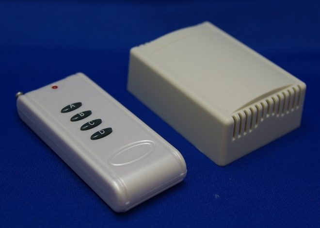 4 Channel Remote Control and Receiver - Custom Electronics, PWM ...