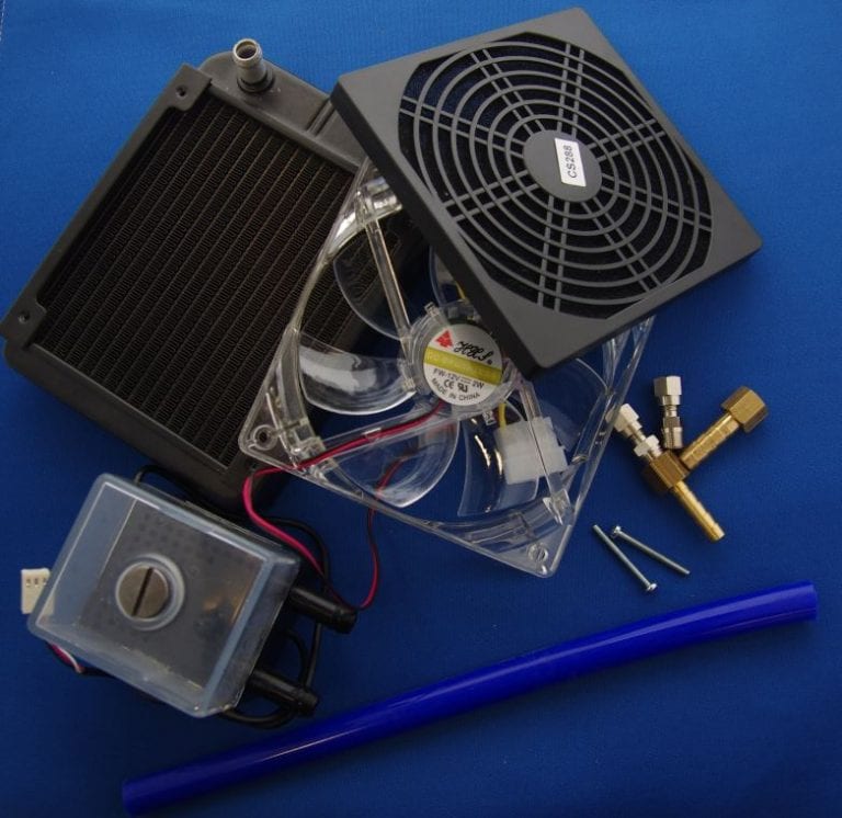 Induction Heater Water Cooling Kit - Closed loop water cooling kit
