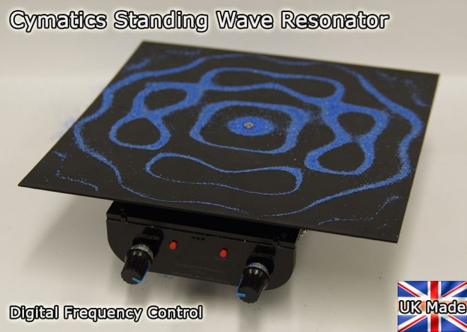 Cymatics Wave Resonator - Chladni Figure Device for making Cymatics