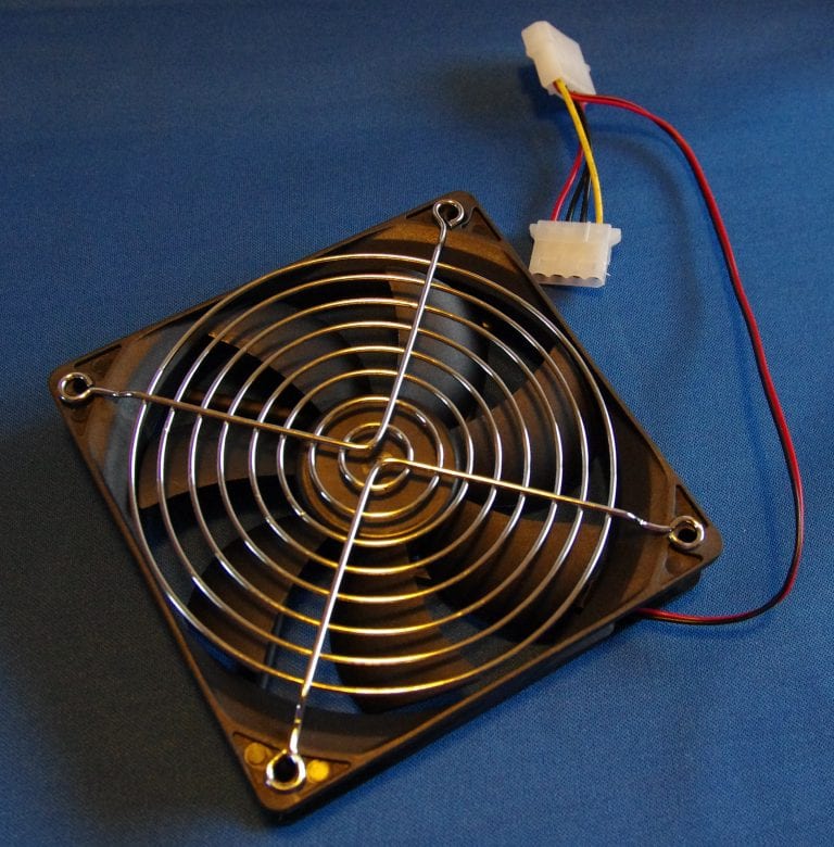 12V DC 120mm Fan - Custom Electronics, PWM Circuits, Induction Heating ...