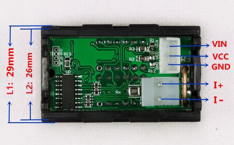 DC 0-100V 0-10A Voltage/Current Meter - Custom Electronics, PWM Circuits, Induction Heating, and ...